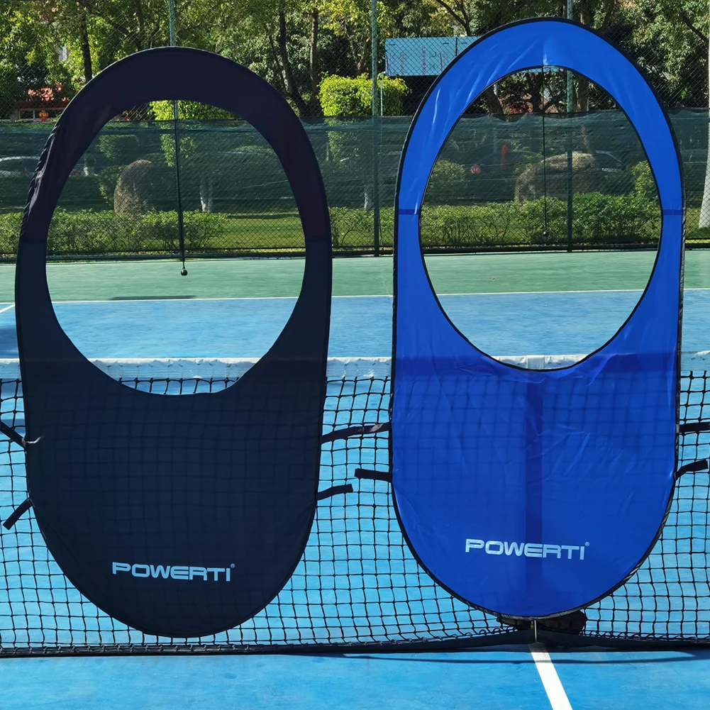 Folding Pop up Tennis Target - Adjustable Training Aid