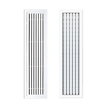 Hot Sale Abs Linear Conditioning Diffuser Fixed Hvac Air Diffuser ...