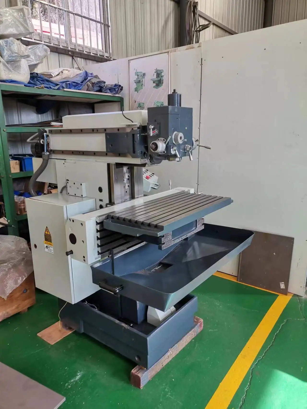 Universal Milling Machine X8140a Swivel Head Lifting Table Milling ...