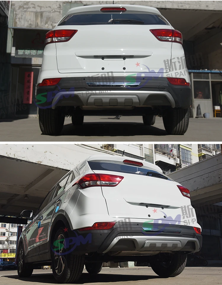 SPM ABS Bumper Guards for Hyundai Creta 2018+ - Durable & Stylish