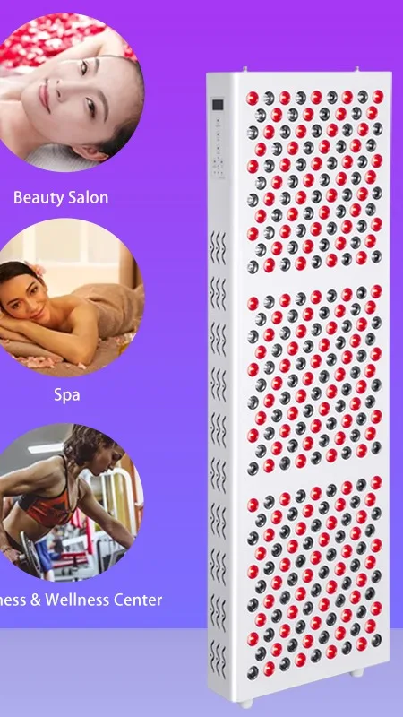 Pulse Technology 1500w Red Infrared Body Care Panel Remote Oem Odm Vertical Horizontal Bed Full ...