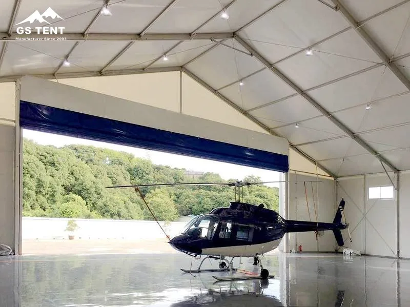High Quality Unmanned Aerial Vehicle Hangar Tent from China GS Tent