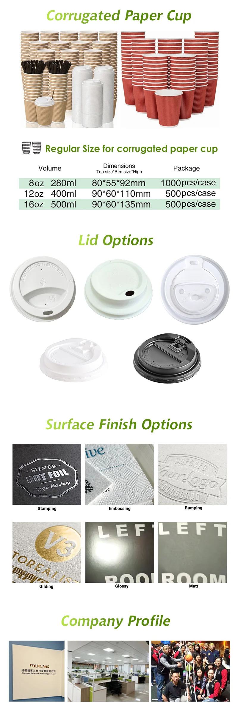 Custom Biodegradable Waterproof Double Wall Paper Cups Super Big Size ...