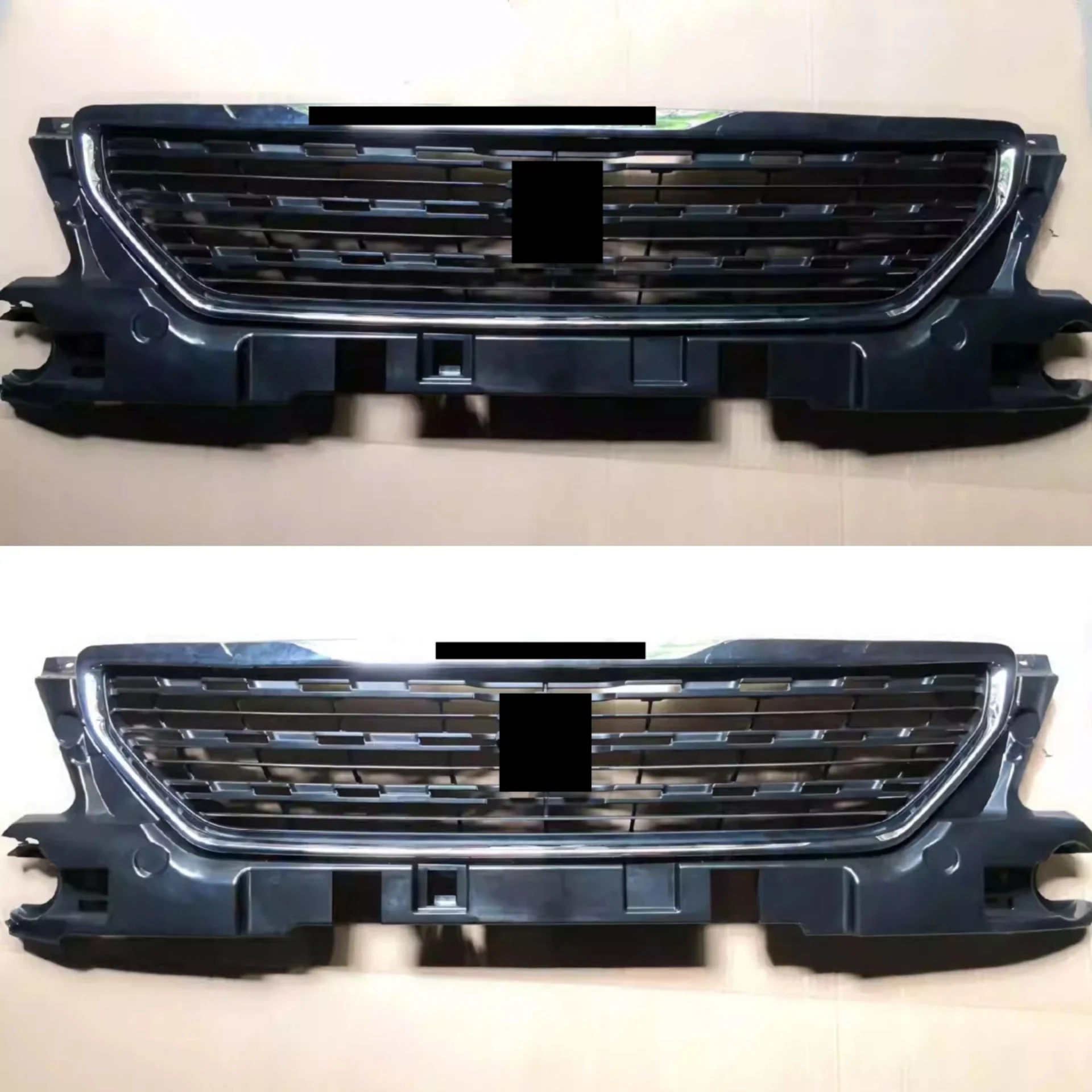 Body Kit Grill Mask Grid With Light Radiator Top Grille Assembly For ...