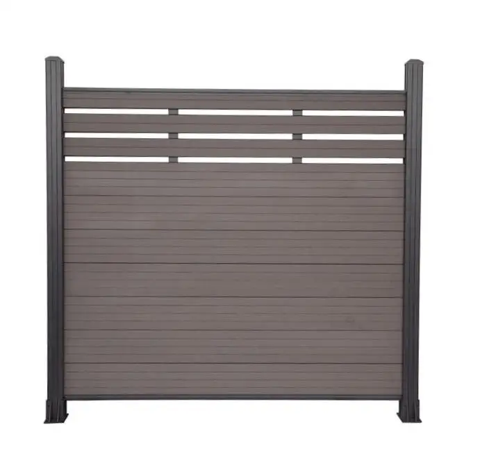 Color Option Wpc Panels Composting Wood Fence Trellis Fencing - Buy ...