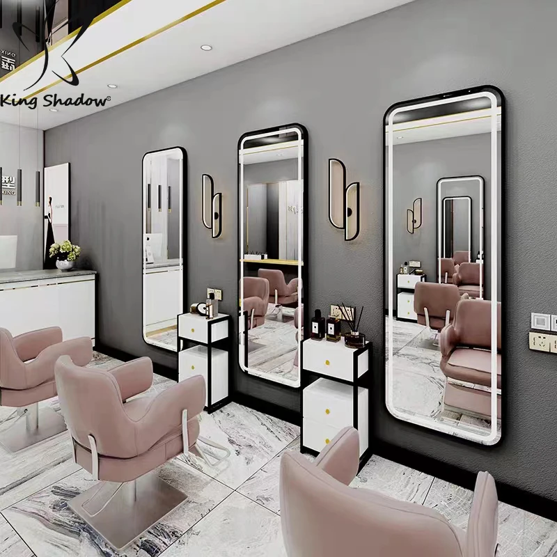 Beauty Salon Mirror Table - King Shadow Salon Furniture