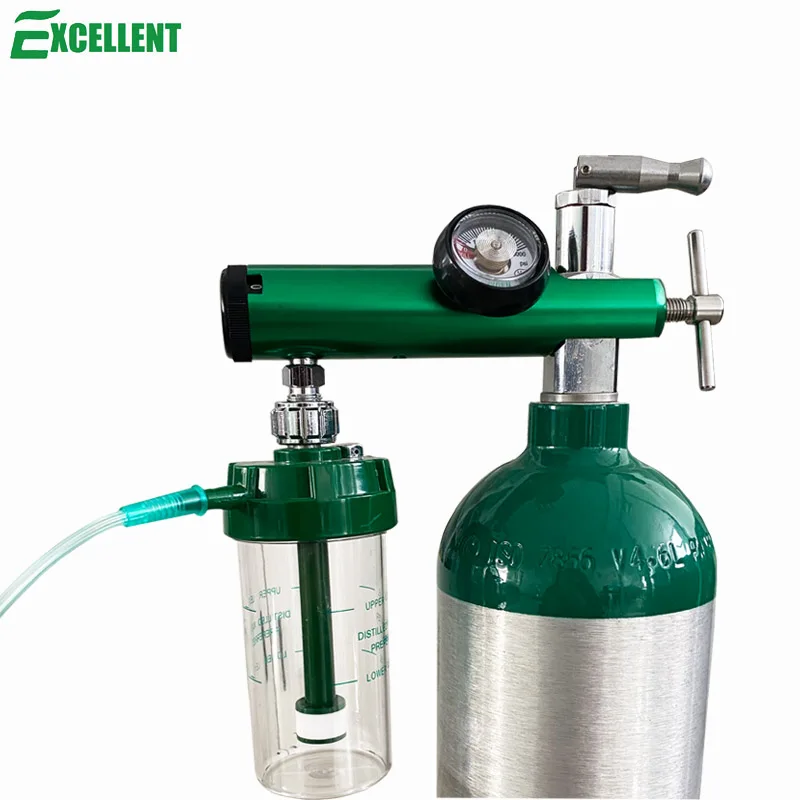 Factory Sale Medical Oxygen Pressure Regulator With Flowmeter For ...