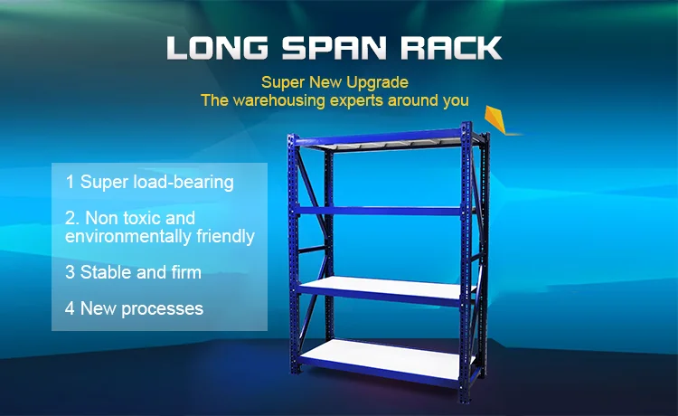 Garage Storage Heavy Duty Industrial Long Span Shelving Estanteria ...