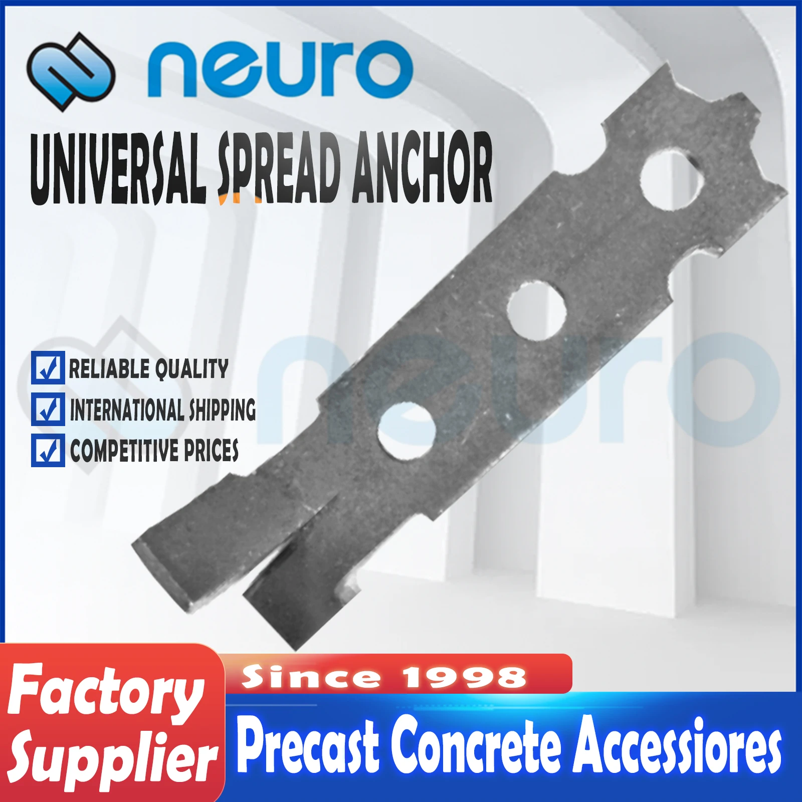 Factory Direct Precast Concrete Lifting System Spread Anchor For ...