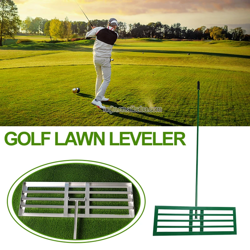 Golf Stainless Steel Lawn Leveler Lawn Rake Garden Green Tools Sand ...