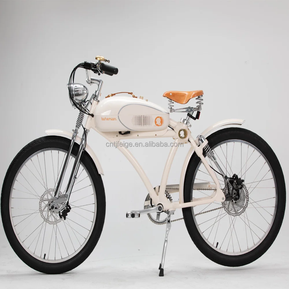 Vintage Cafe Racer E-Motorcycle TF-E007 - Classic Speed