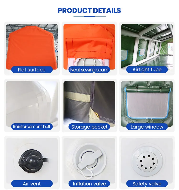 China Airbrother Heavy Duty Large Inflatable Camping Tent For Outdoor ...