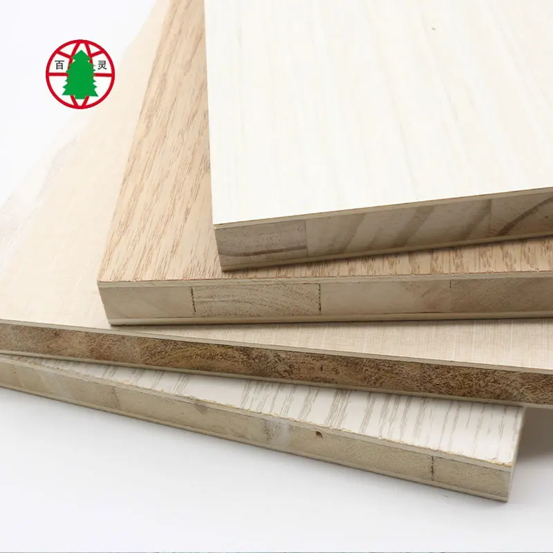 Laminated Melamine Covered Block Board Ecological Panel Solid Color and ...