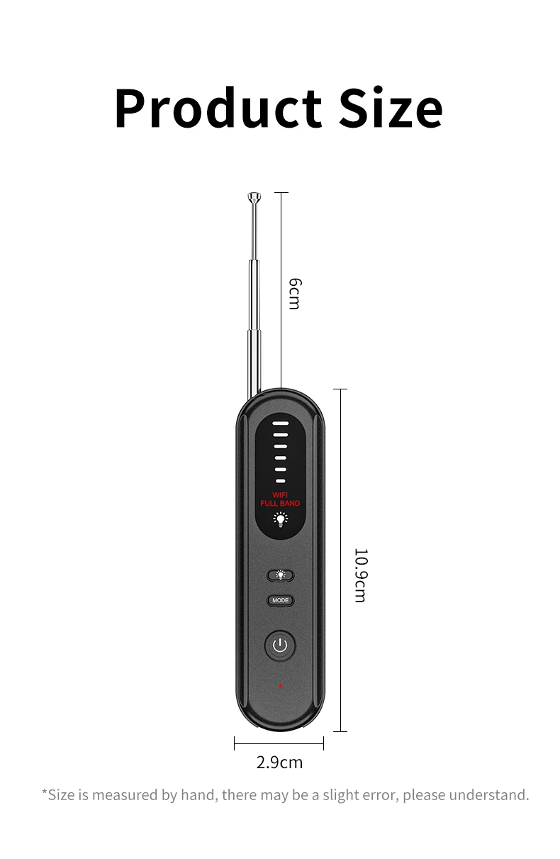 T01 Portable Pen Shape Signal Detector Home Hotel Security Camera ...