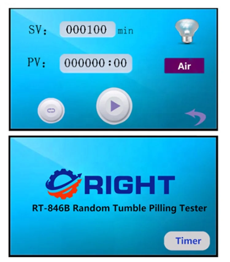 ASTM D3512 Test Method - Random Tumble Pilling Tester