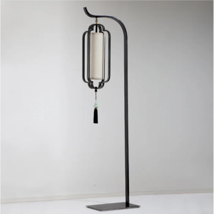 New Chinese Floor Lamp Living Room Teahouse Zen Chinese Style Book ...