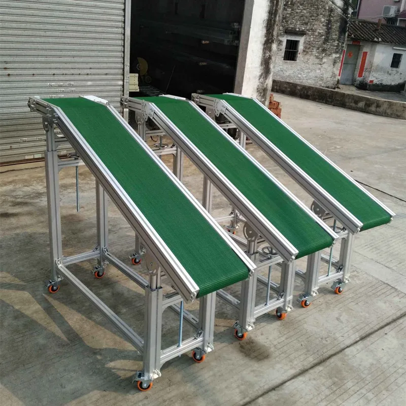 Customized Powered Stainless Steel Conveying Equipment Speed Adjusted ...