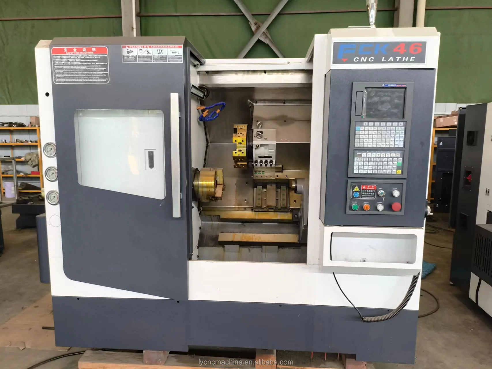 45 Degrees Slant Bed HIWIN CNC Machine Tools - High Precision