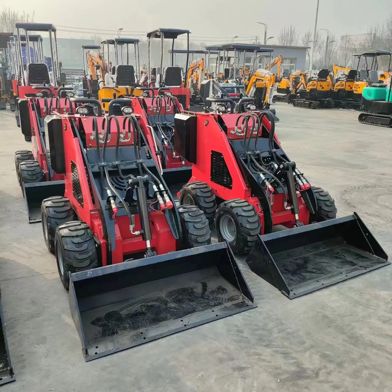 Mini Small Skid Steer Compact Track Loaders Skid Steer Loaders For Sale ...