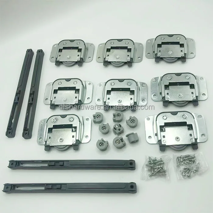 Wardrobe Accessories Sliding Door Wheels System Sliding Door Fittings ...