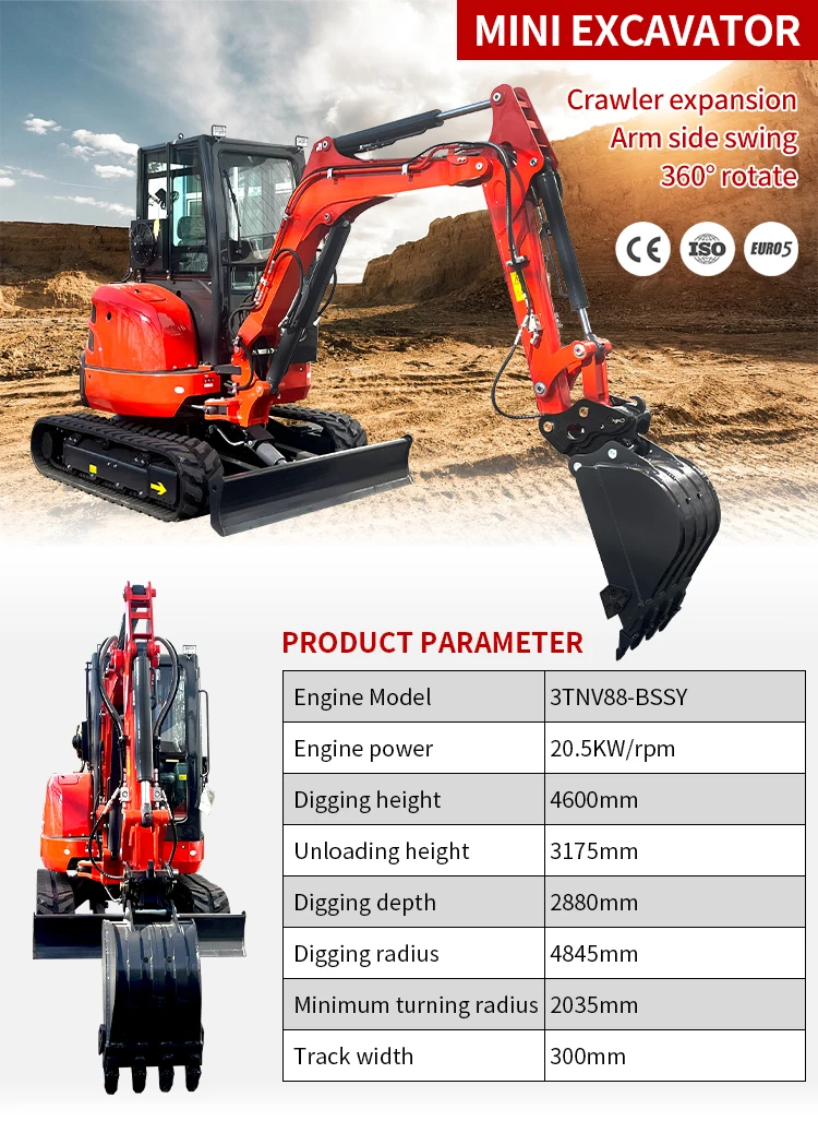 Mini Bagger Micro Bagger - High Efficiency Excavators