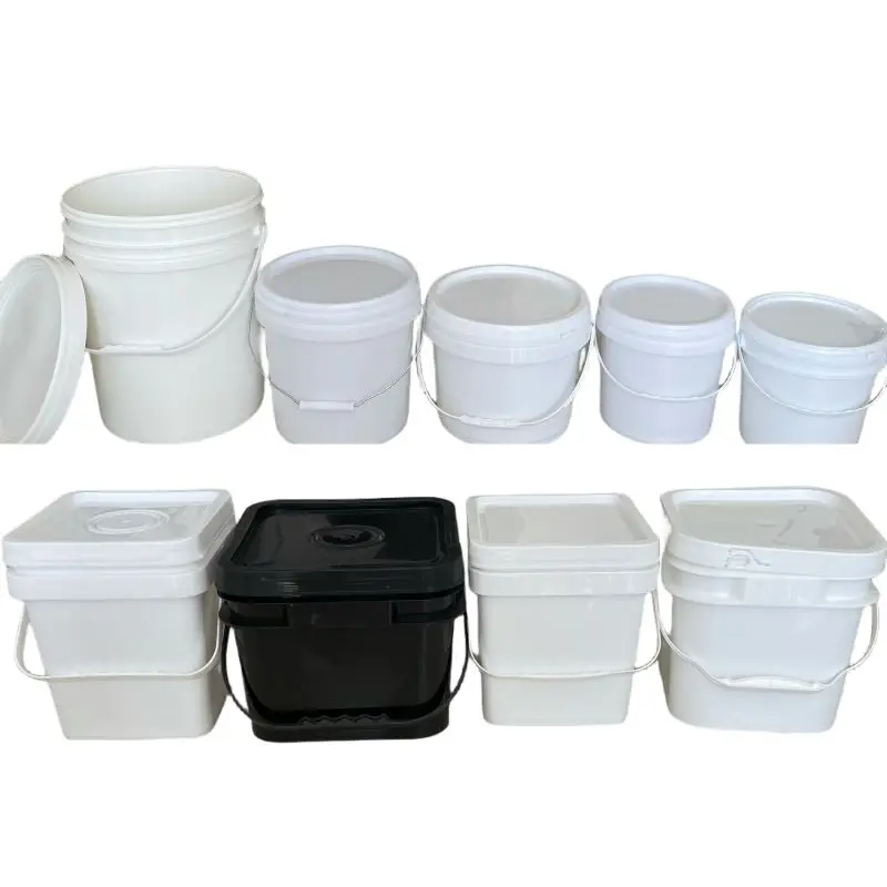 Durable Barrel Plastic Bucket for Construction Epoxy HDPE Bucket ...