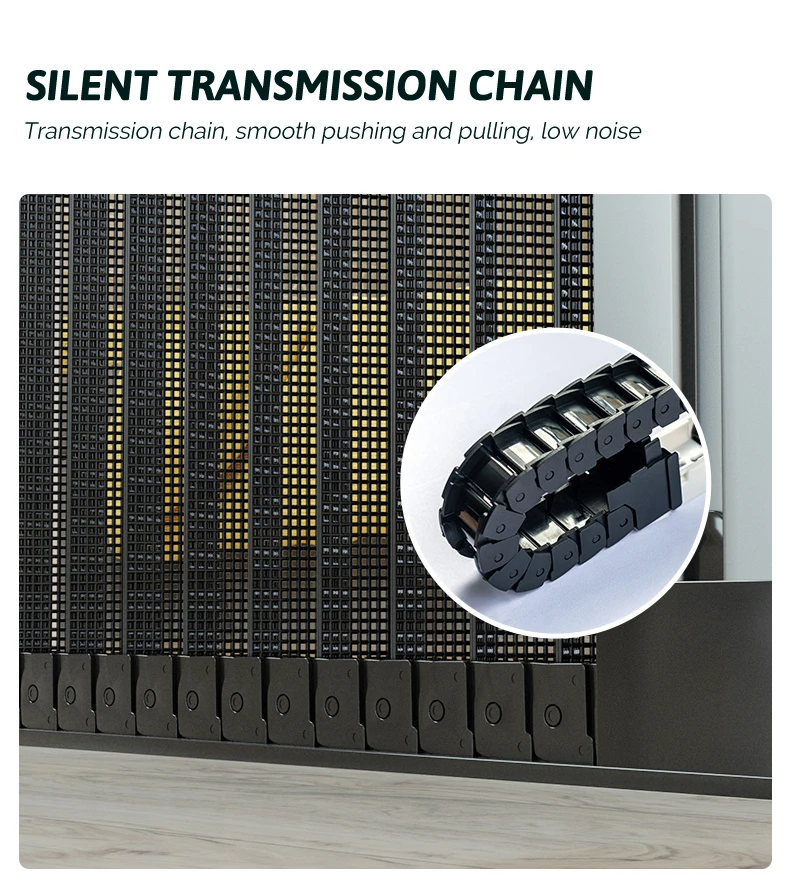 Insect Screens Retractable Sliding Mesh Door Diy Pleated Mesh Folding ...