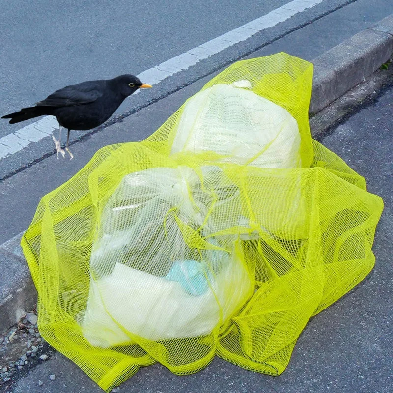 Japan market crow repellent net garbage net bird prevention net ...