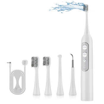 3 In 1 Teeth Cleaning Kit Cordless Sonic Dental Scaler Water Flosser ...