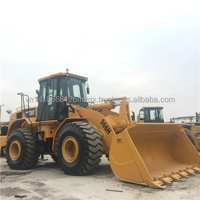 Original Model Japan Made Used Caterpillar Cat966h Wheel Loader ...
