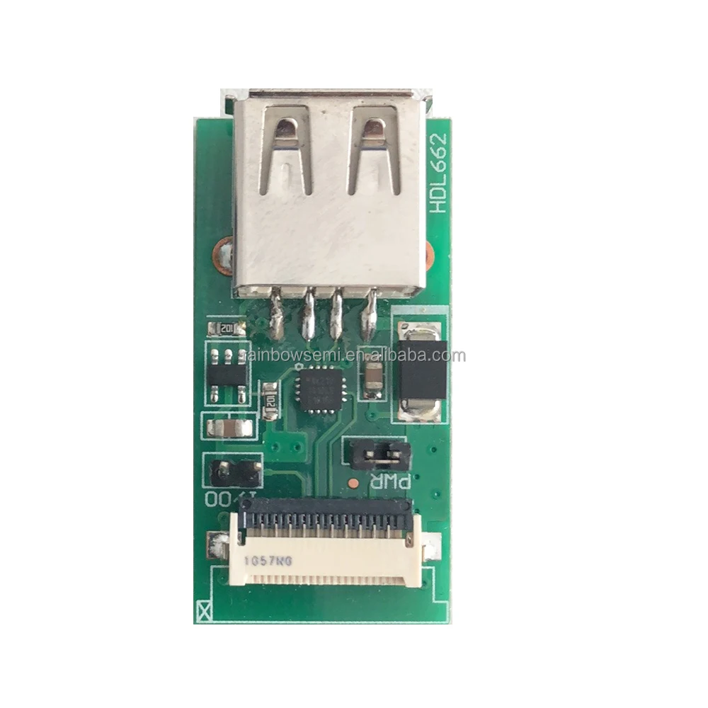 Adapter Board HDL662B - USB to 10pin Interface for PCB