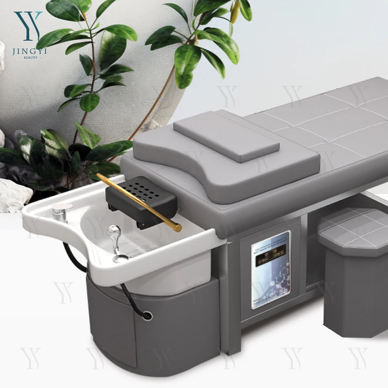 Modern Luxury Custom Water Therapy Head Spa Bed Hair Salon Washing ...
