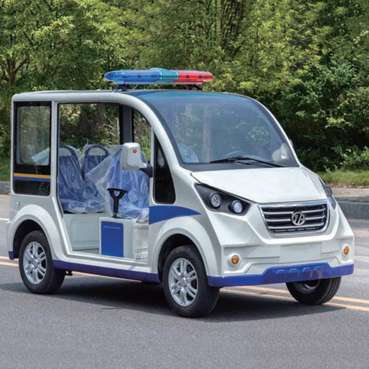 Patrol Electric Security Vehicle New Energy 8 Seater Cars Electric ...