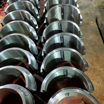 Spare Parts Babbitt Metal Bearing Shell - Buy Babbitt Metal Bearing ...