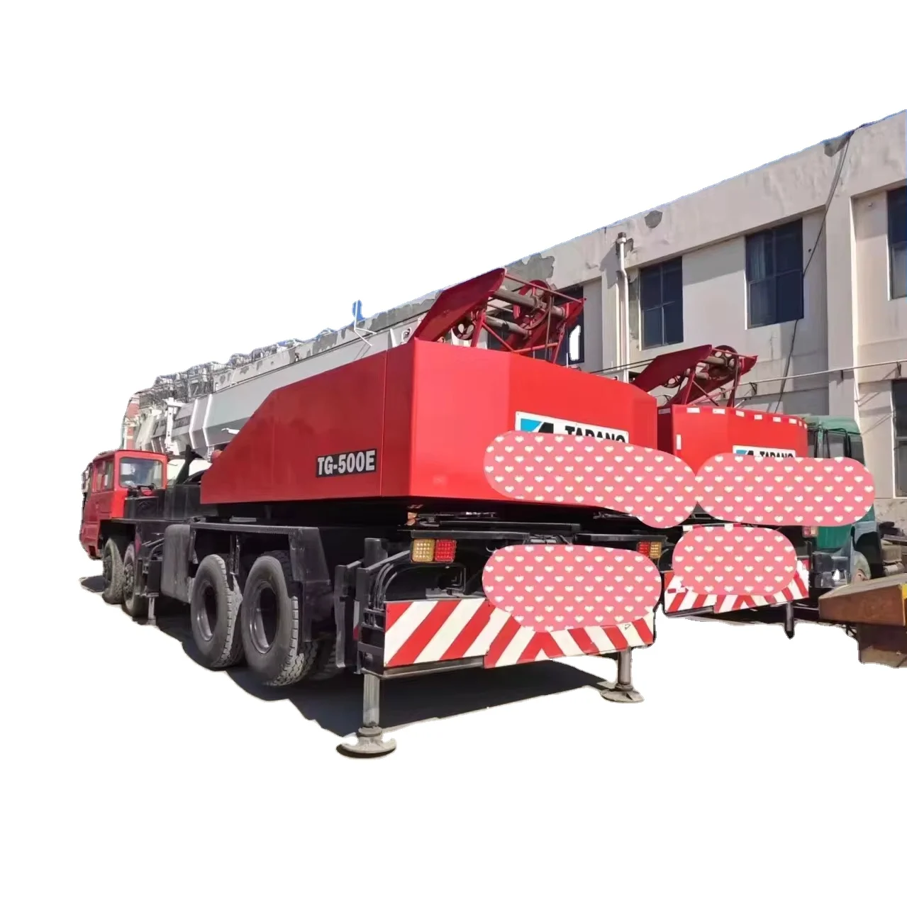 Used Tadano Tg-500e Tl-300e Gt-550e Tl-250e Nk-250e-v Nk-500e Crane ...