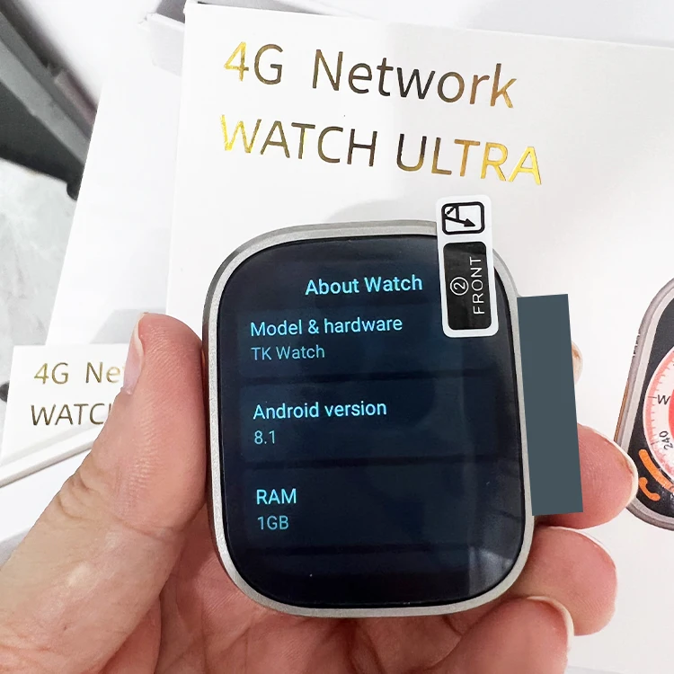 2023 New 4g Smart Watch Dw88 Dw89 Rear Camera Wifi Gps Inserted Sim ...