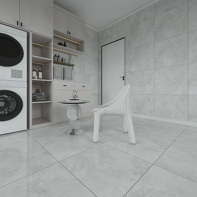 60x60 Non-slip Glazed Tile Carrara Panda White Gold Sands Decorative ...