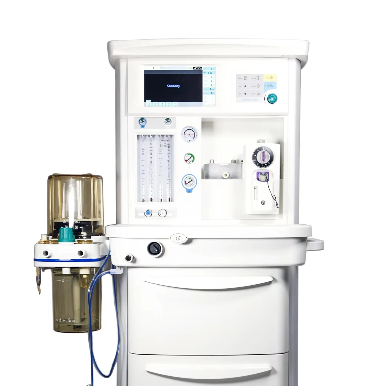 Portable veterinary anesthesia machine/anesthesia machine with ...