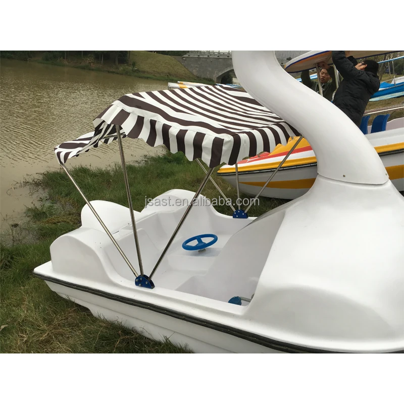 Two-Person Swan Pedal Boat for Safe Lake Fun - OEM Available