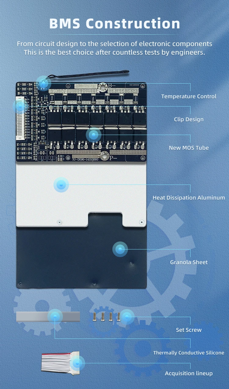Xj Bms Battery Management System Sodium Ion 4s Bms Sodium Ion Battery ...