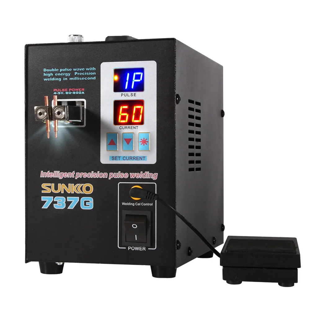 Sunkko 737g Spot Welder Battery Welding Spot Welding Machine With Standard Parts For Sale - Buy ...