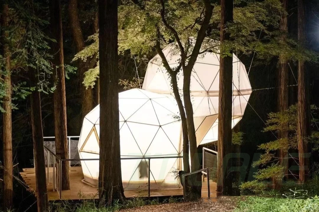 Luxury Outdoor Bubble Glamping Tent - 3M Tree House Structure for Four ...