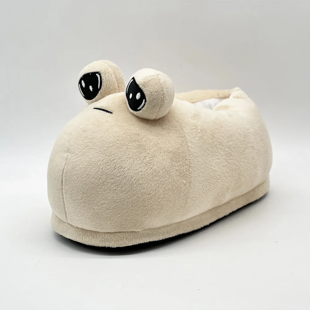 New Arrival Pou Alien Plush Slippers For Adults Home Slippers Plush Pou ...