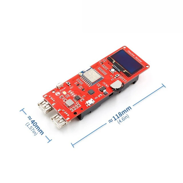 Wifi Deauther Monster Esp8266 1.3 Inch Oled 8db Antenna 18650 Power ...