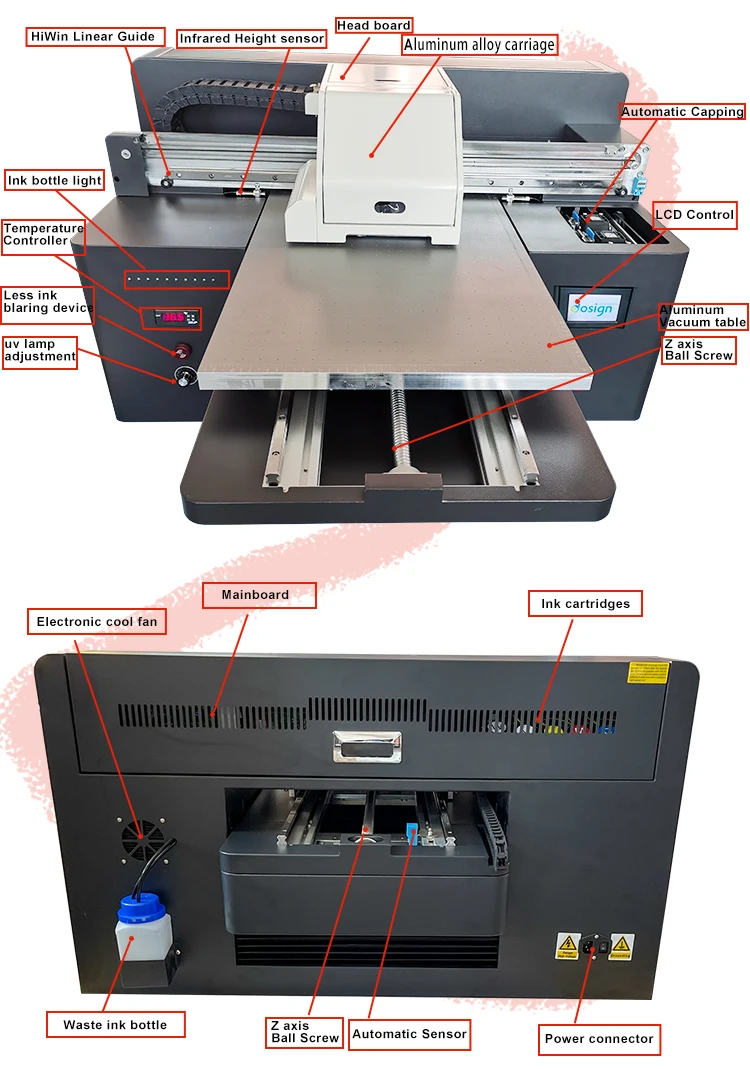 A3 Smart Dual Heads Uv Dtf Direct Print Glue Ab Crystal Film Label ...