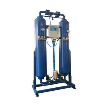 Heatless Desiccant Absorption Compressed Air Dryer With Plc Controller ...