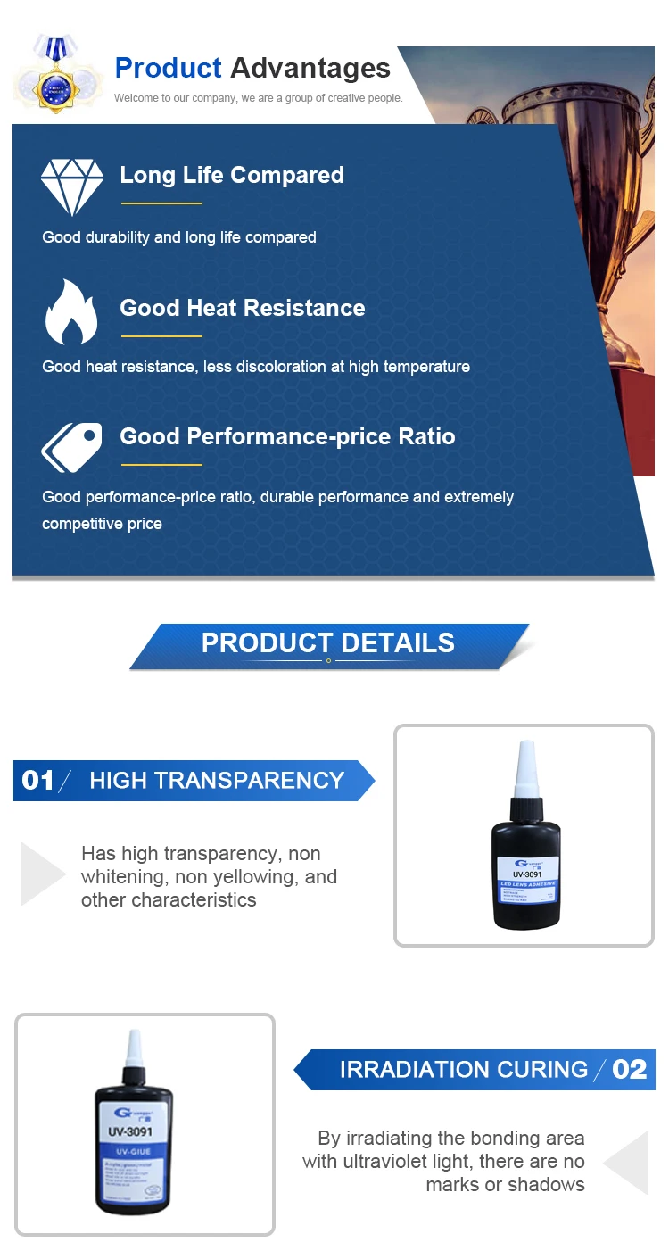 Uv Adhesive Quick Drying And High Transparency Crystal Drop Adhesive Uv Curing Diy Production ...