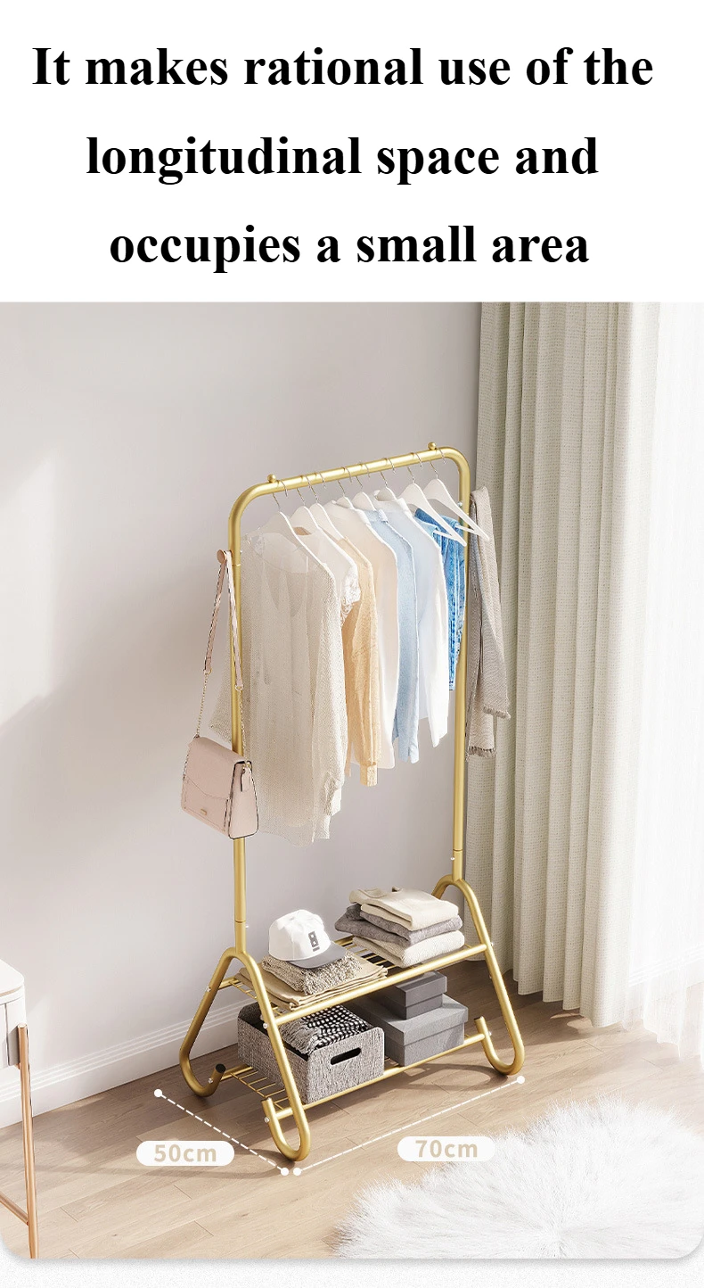 Wardrobe Closet Shelves Single Pole Closet Storage Organization Metal ...