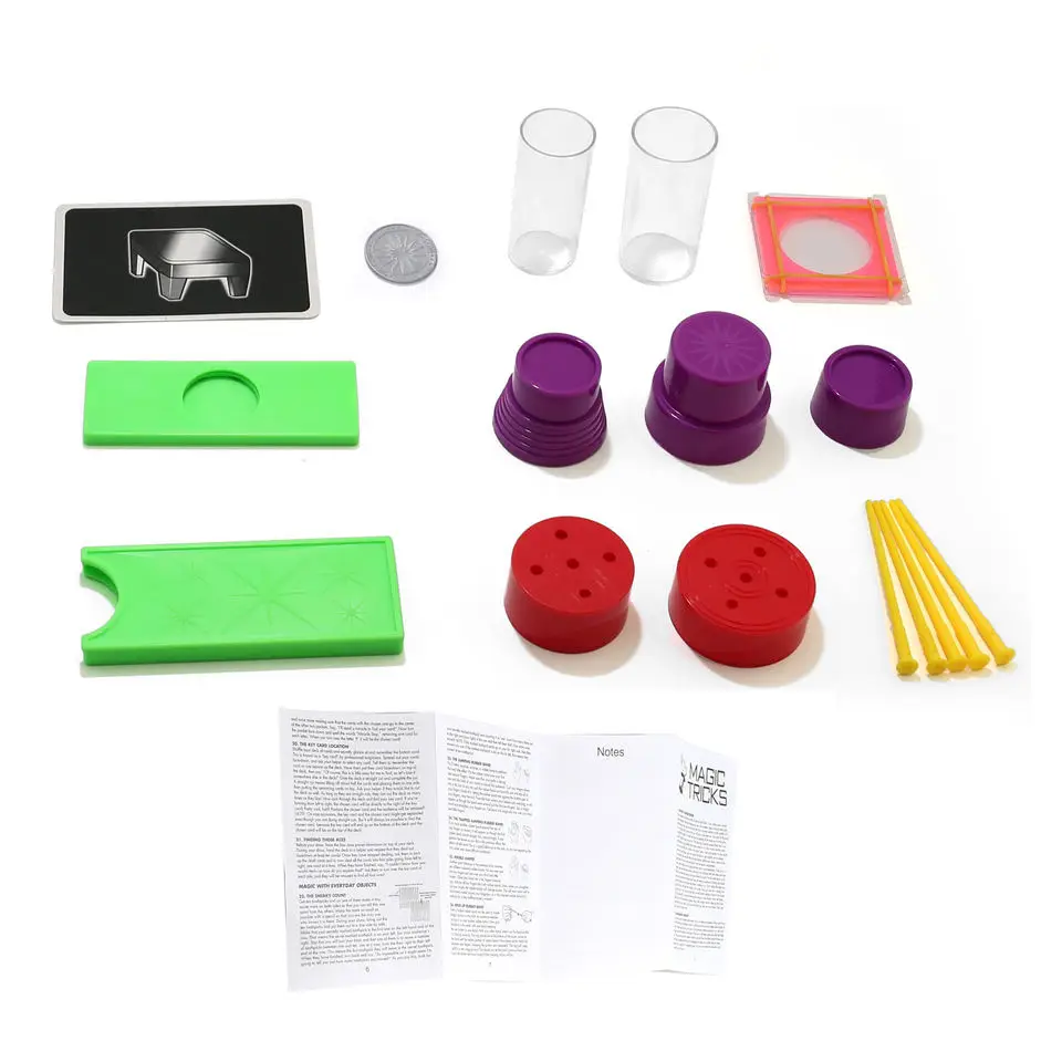 25 Types Tricks Magic Prop Kit - Easy Learning for Beginners