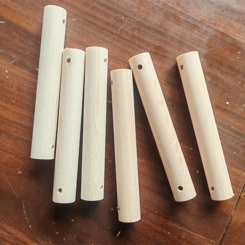 Wooden Craft Dowel Rods Unfinished Poplar Round Hardwood Sticks Wooden ...
